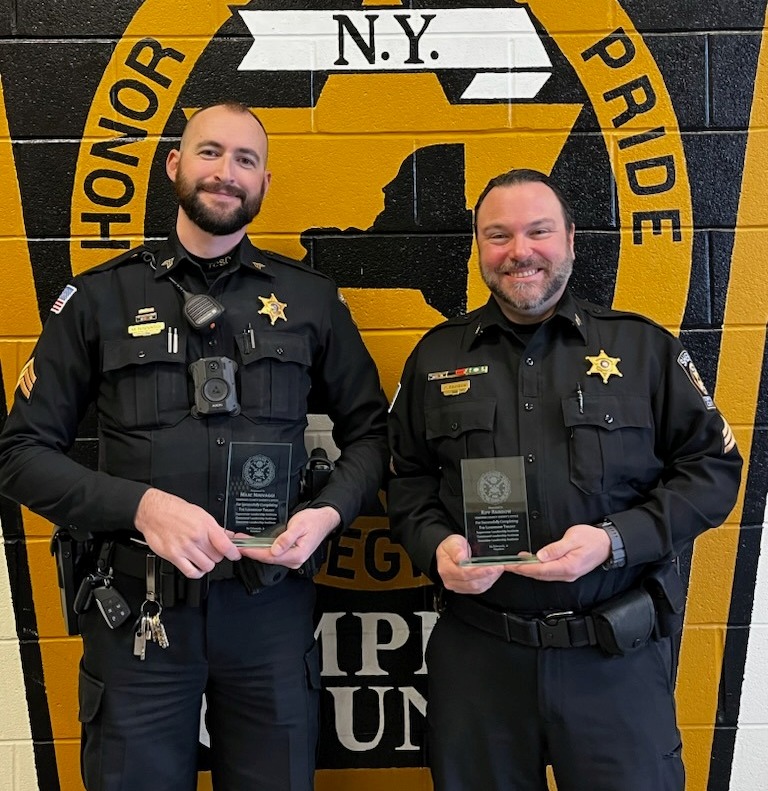 Two Tompkins County Sheriff’s Sergeants Recognized With FBI’s Trilogy ...