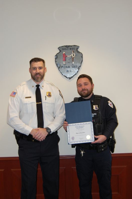 Penn Yan’s Grace Named Police Officer of the Year for Second Straight ...