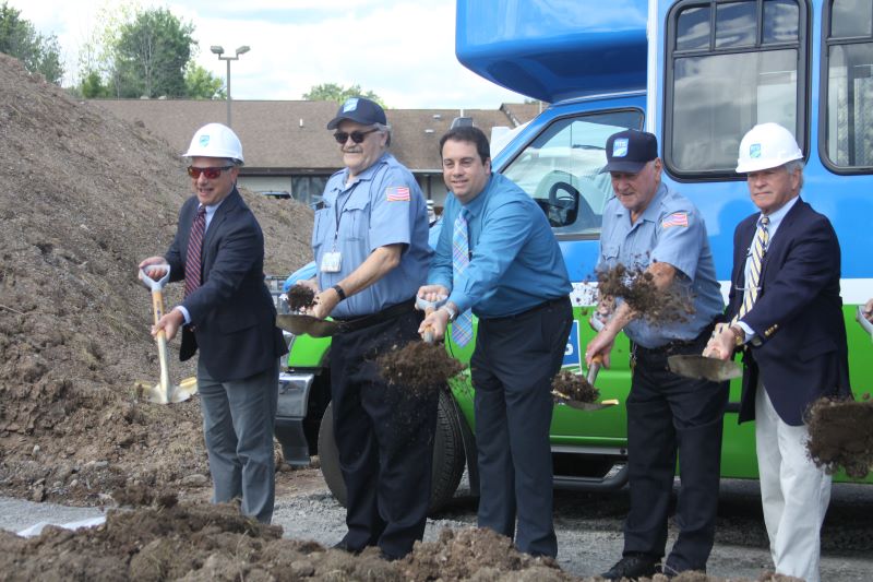 Groundbreaking for New RTS Bus Facility – Finger Lakes Daily News