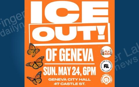 Protesters Rally at Geneva City Hall Over ICE Arrests – Finger Lakes ...
