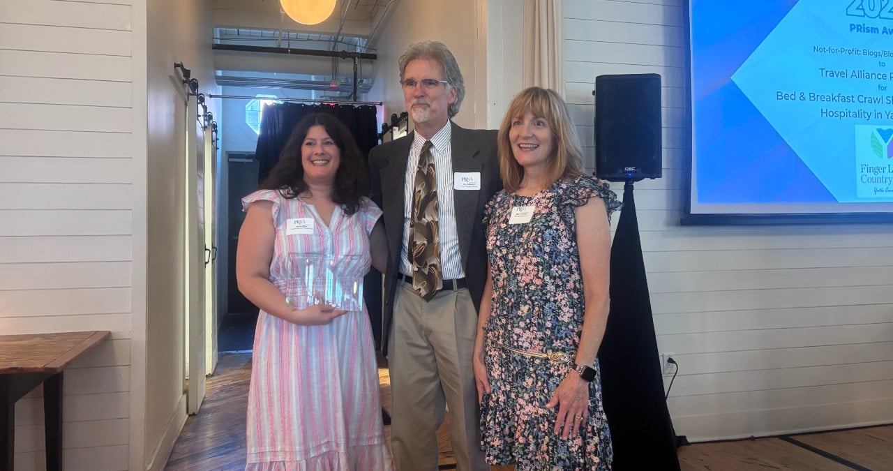 Yates County Tourism Earns PRism Award – Finger Lakes Daily News